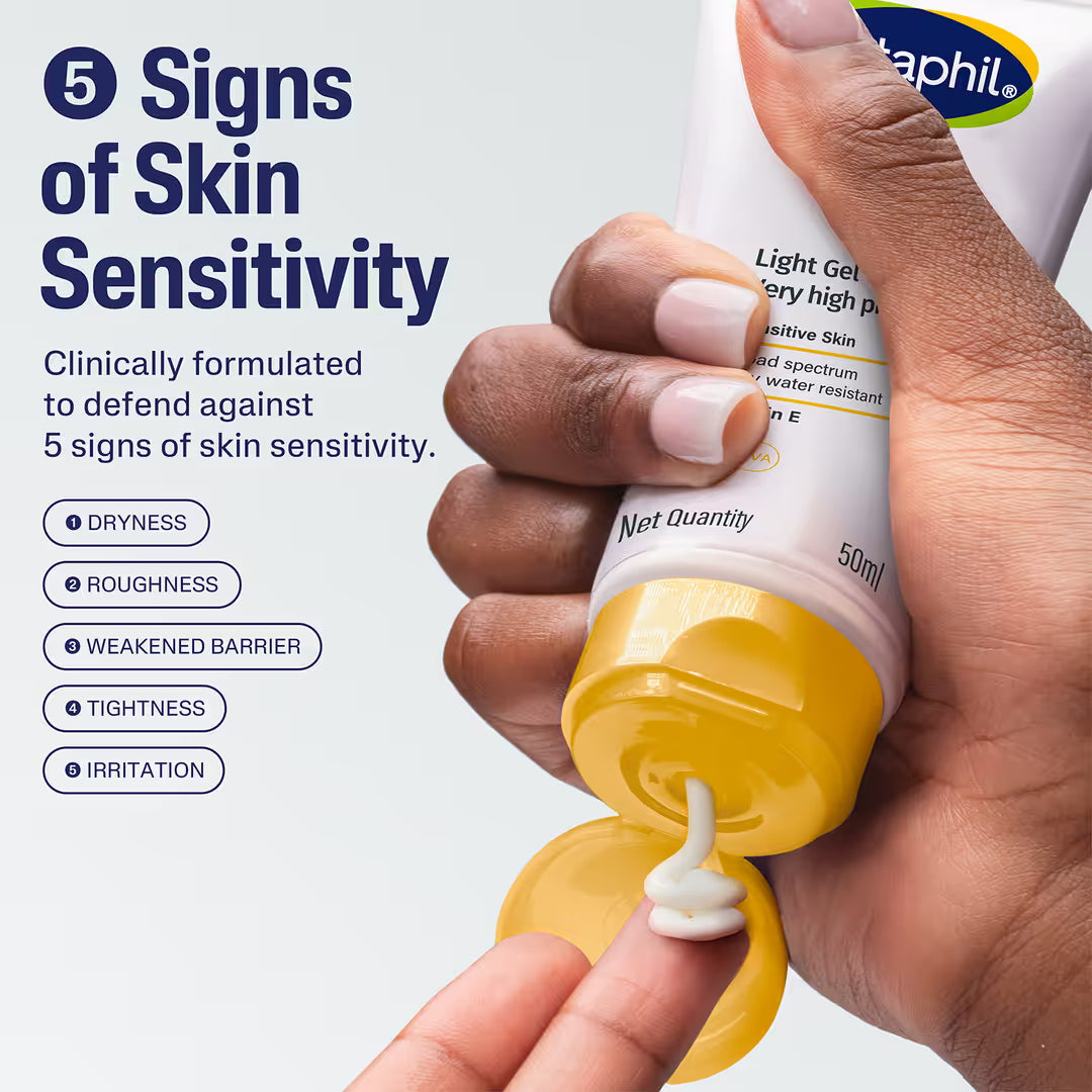 Cetaphil Sun SPF 50+ Light Gel Sunscreen for Sensitive Skin | Very Hig ...